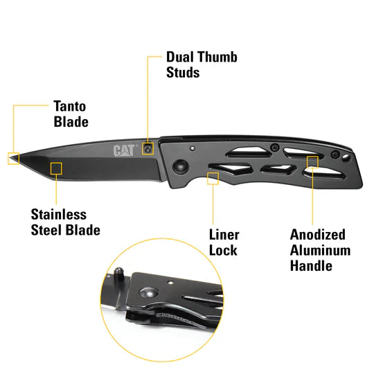 6-1/2 Inch Tanto Folding Knife – shopcaterpillar.com