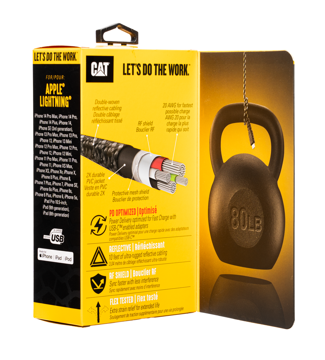 CAT® Certified Lightning® to USB-C Power Delivery – shopcaterpillar.com