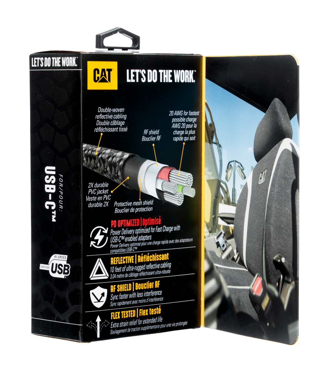 CAT® Certified USB-C to USB-C Power Delivery – shopcaterpillar.com