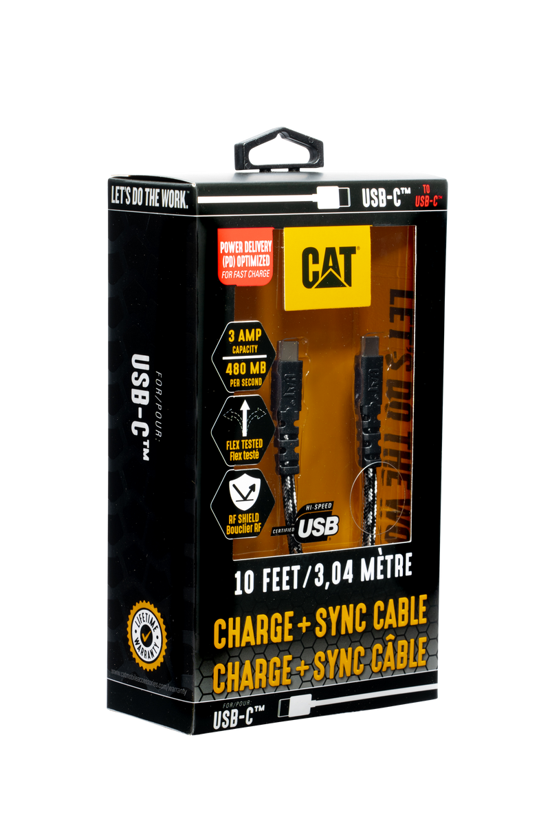 CAT® Certified USB-C to USB-C Power Delivery – shopcaterpillar.com