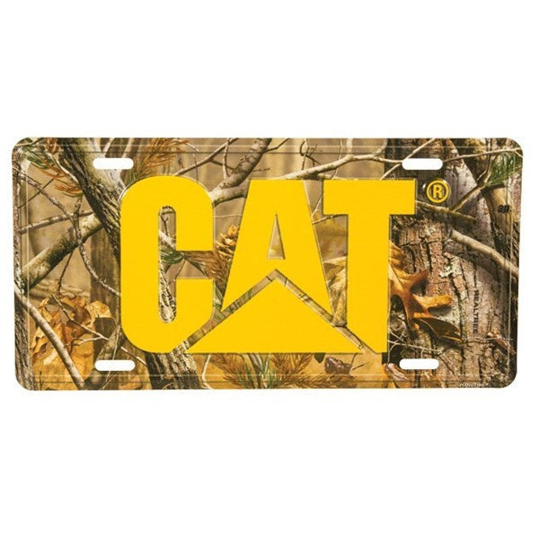 Camo License Plate – shopcaterpillar.com
